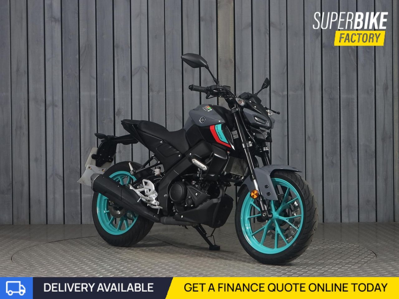 2022 YAMAHA MT-125 GREY with 1349 miles - Used Motorbikes Dealer ...