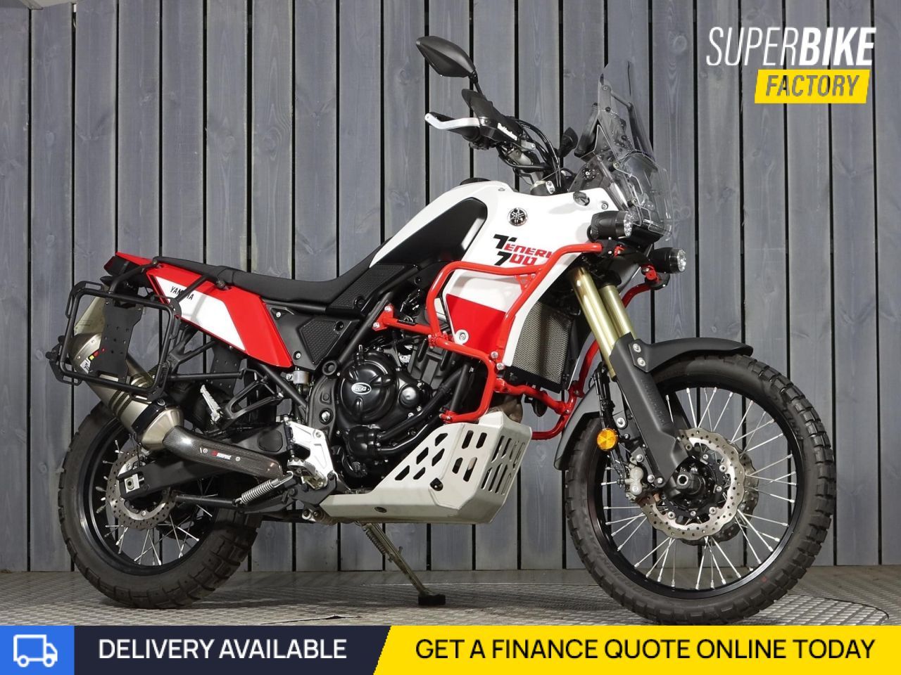 2021 YAMAHA TENERE 700 - 1548 miles | Superbike Factory