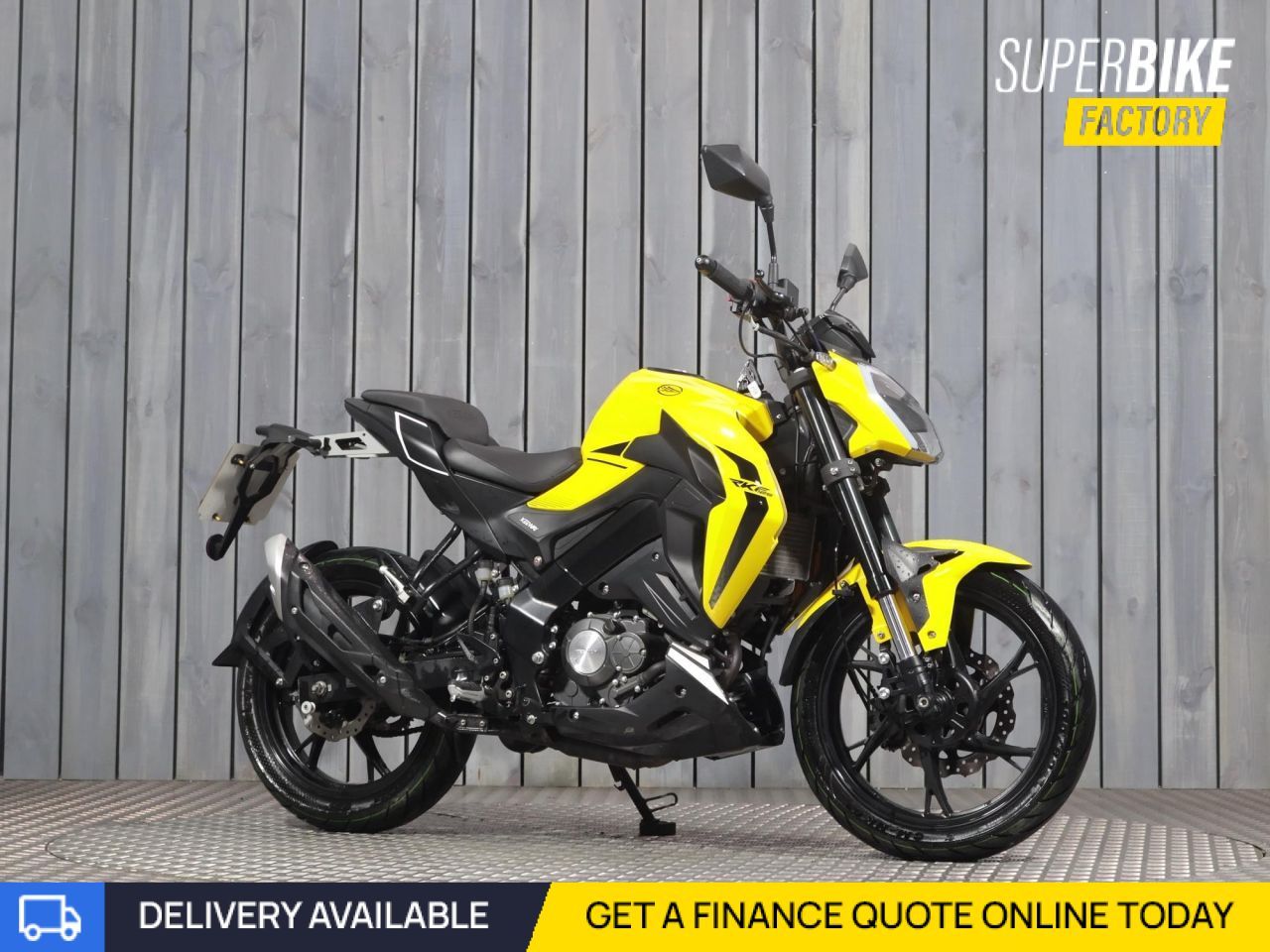 2022 KEEWAY RKF 125 YELLOW with 4741 miles - Used Motorbikes Dealer ...