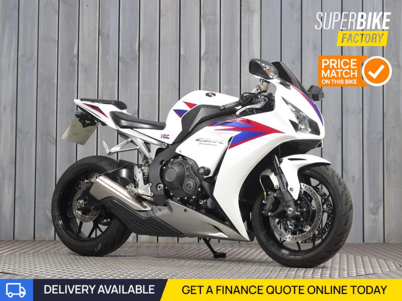2013 HONDA CBR1000RR FIREBLADE WHITE with 12846 miles - Used Motorbikes ...