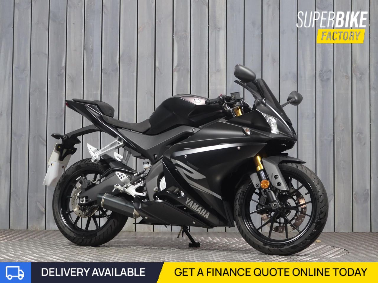 2018 YAMAHA R125 BLACK with 2058 miles - Used Motorbikes Dealer ...