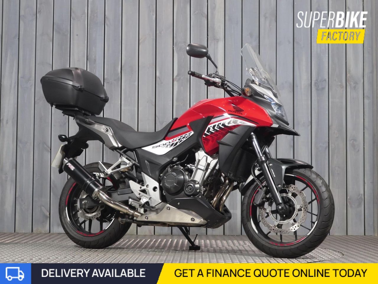 2016 HONDA CB500X RED with 14724 miles - Used Motorbikes Dealer ...