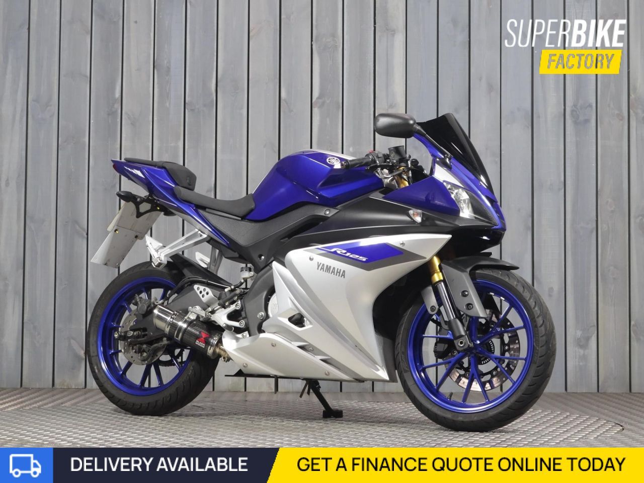 2016 YAMAHA R125 BLUE with 8890 miles - Used Motorbikes Dealer ...
