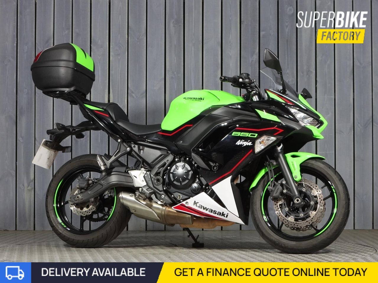 2022 KAWASAKI NINJA 650 GREEN with 10582 miles - Used Motorbikes Dealer: Cheshire & Donington ...