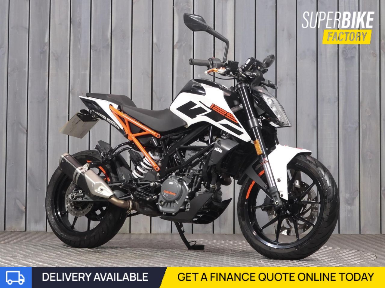 2019 KTM 125 DUKE WHITE with 5258 miles - Used Motorbikes Dealer ...