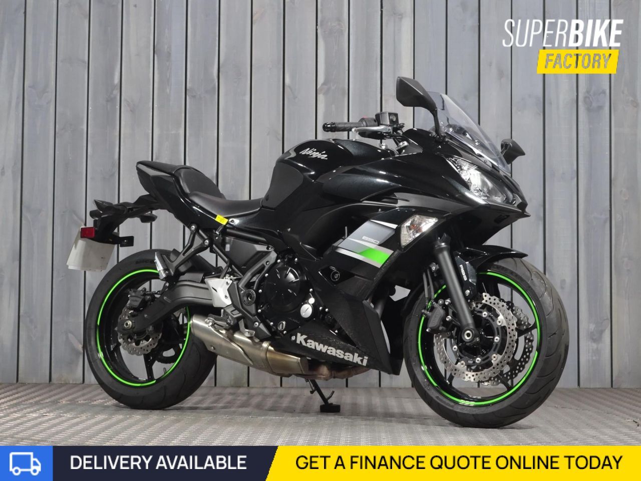 2020 KAWASAKI NINJA 650 BLACK with 3893 miles - Used Motorbikes Dealer: Cheshire & Donington ...