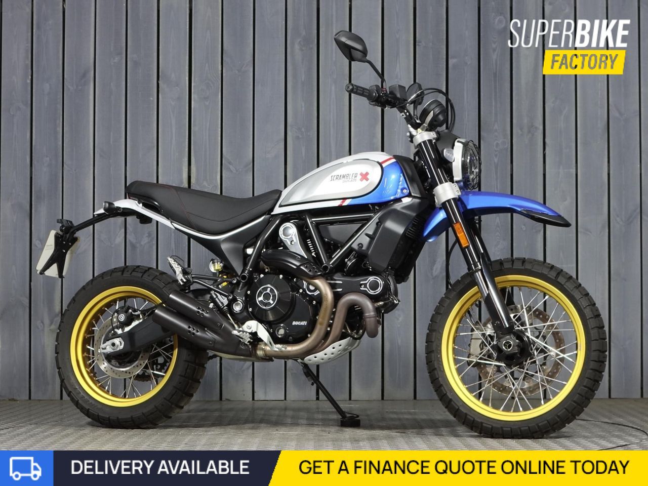 2021 Ducati Scrambler Desert Sled 301 Miles Superbike Factory
