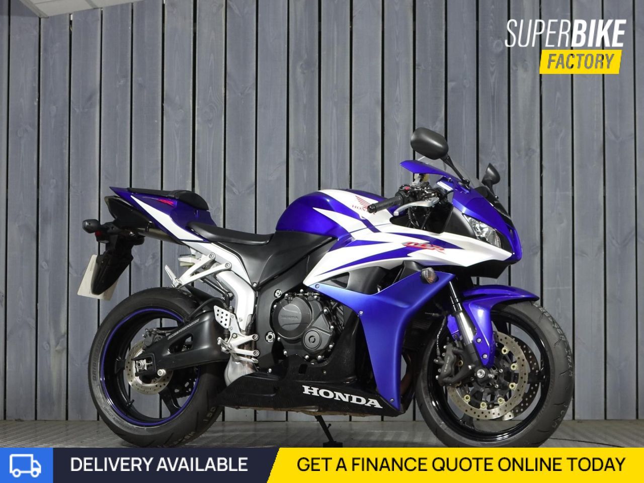 2008 HONDA CBR600RR BLUE with 3732 miles - Used Motorbikes Dealer ...