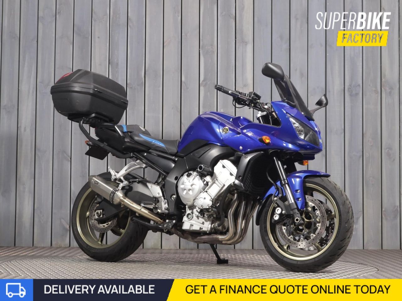 2008 YAMAHA FZ1 BLUE with 9835 miles - Used Motorbikes Dealer: Cheshire ...