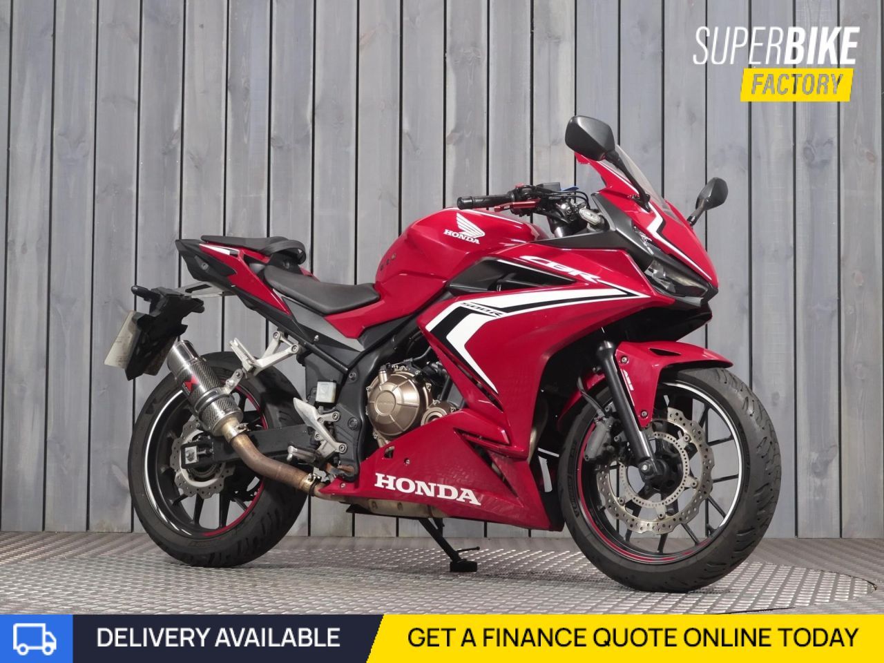 2020 HONDA CBR500R RED with 10777 miles - Used Motorbikes Dealer ...