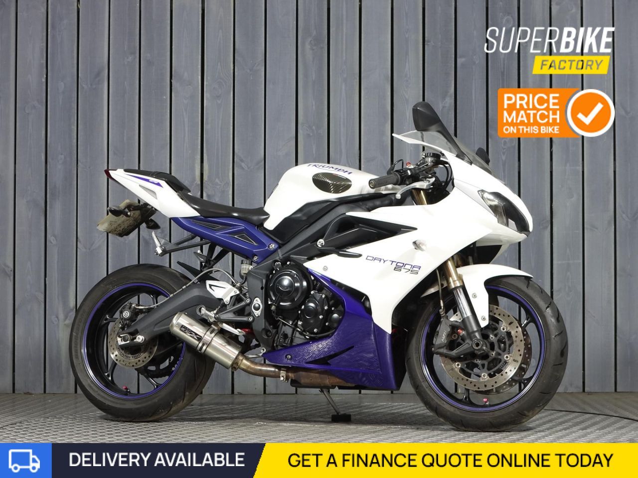 2014 TRIUMPH DAYTONA 675 - 16998 miles | Superbike Factory