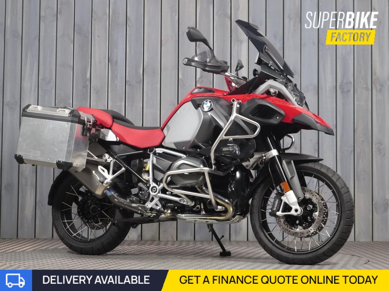 2018 BMW R1200GS ADVENTURE RED with 676 miles - Used Motorbikes Dealer ...