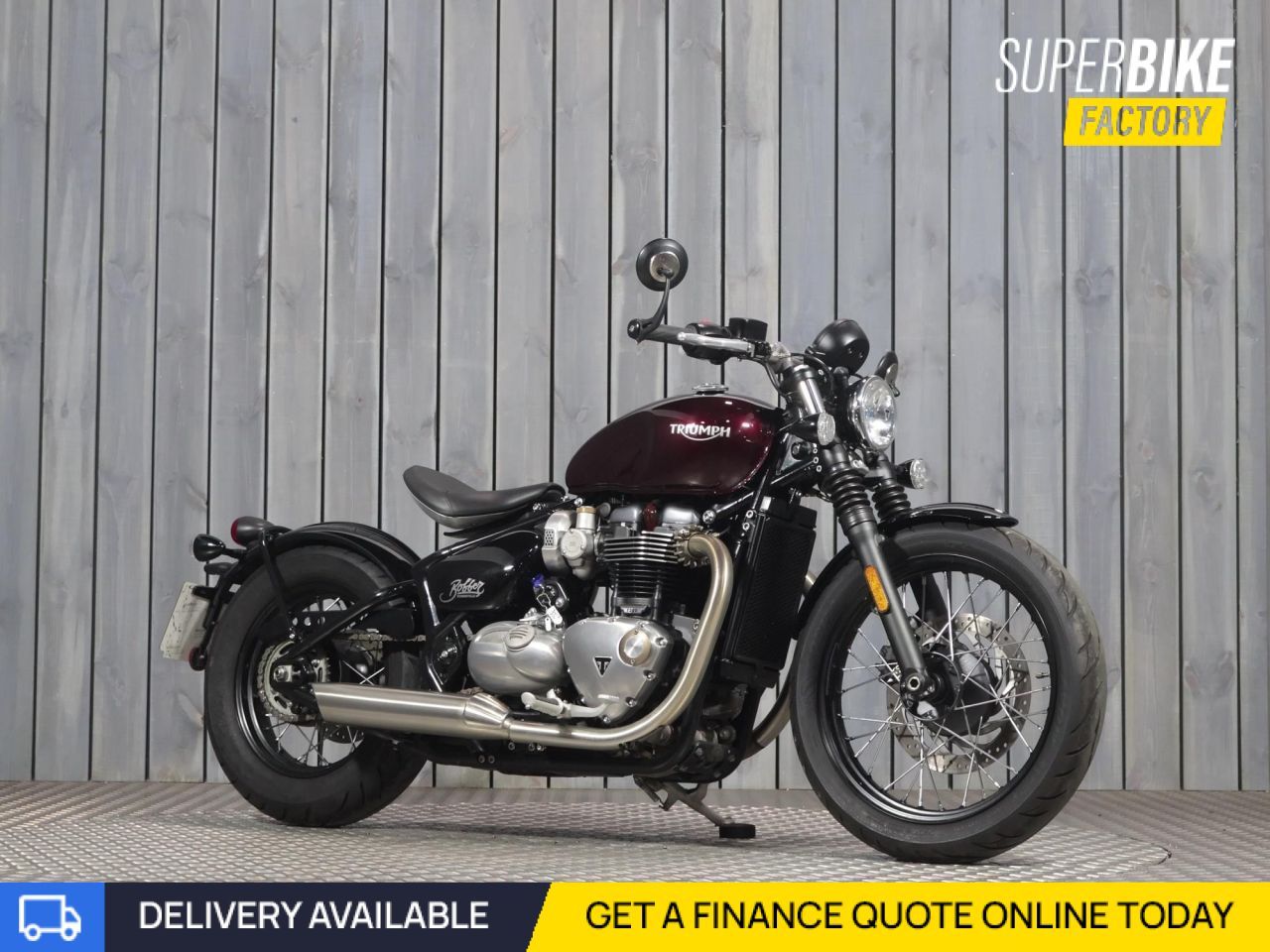 2017 TRIUMPH BOBBER - 1527 miles | Superbike Factory
