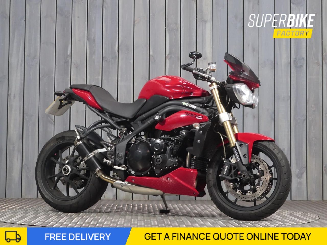 2013 TRIUMPH SPEED TRIPLE 1050 - 20156 miles | Superbike Factory