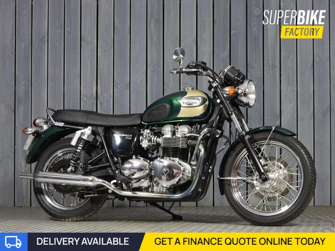 2003 TRIUMPH BONNEVILLE T100 - 3631 miles | Superbike Factory