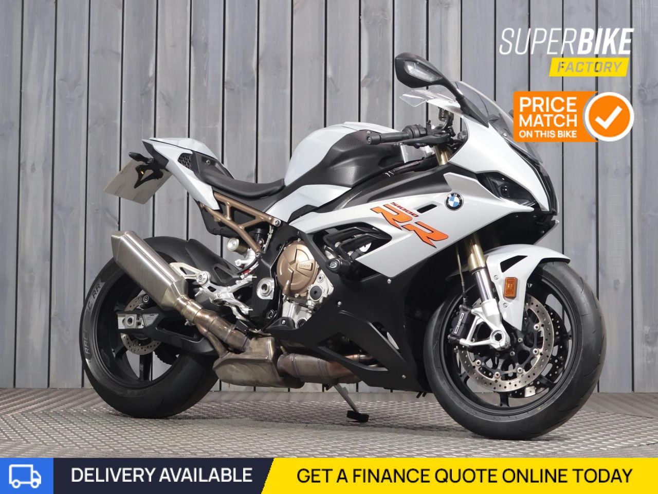 2021 BMW S1000RR SILVER with 12179 miles - Used Motorbikes Dealer ...