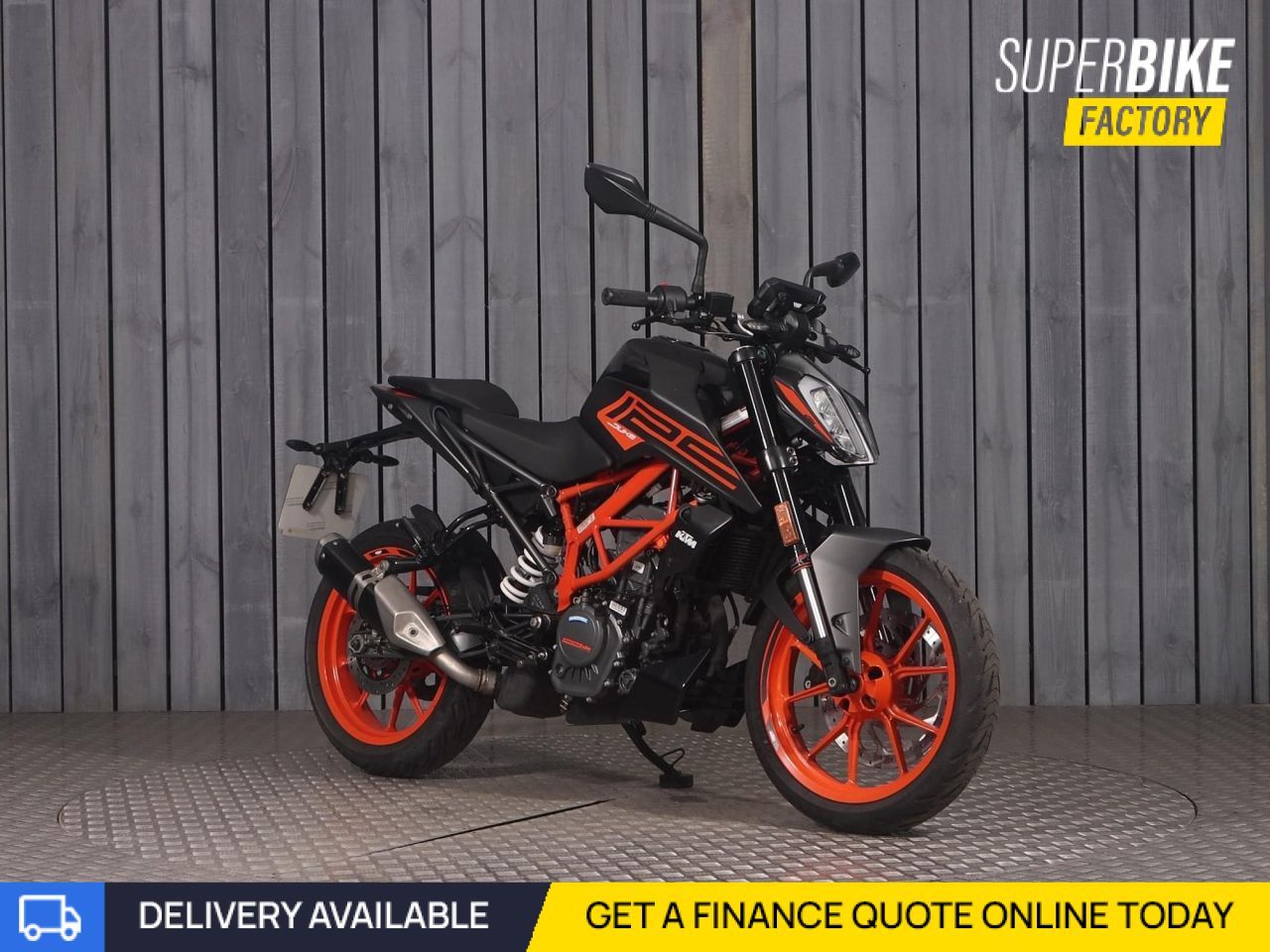 2021 KTM 125 DUKE BLACK with 2696 miles - Used Motorbikes Dealer ...