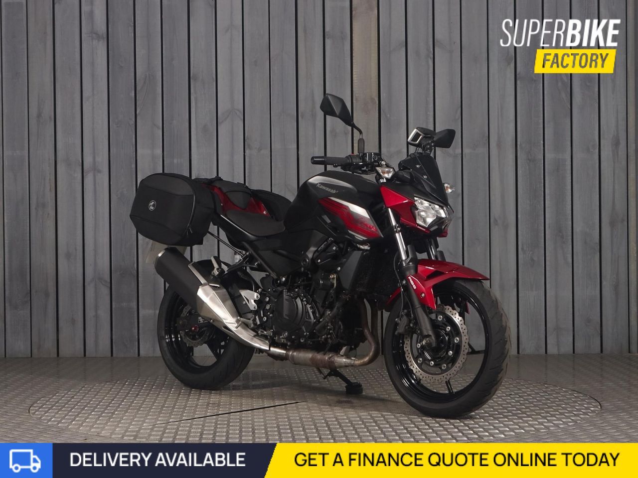 2020 KAWASAKI Z400 RED with 4885 miles - Used Motorbikes Dealer ...