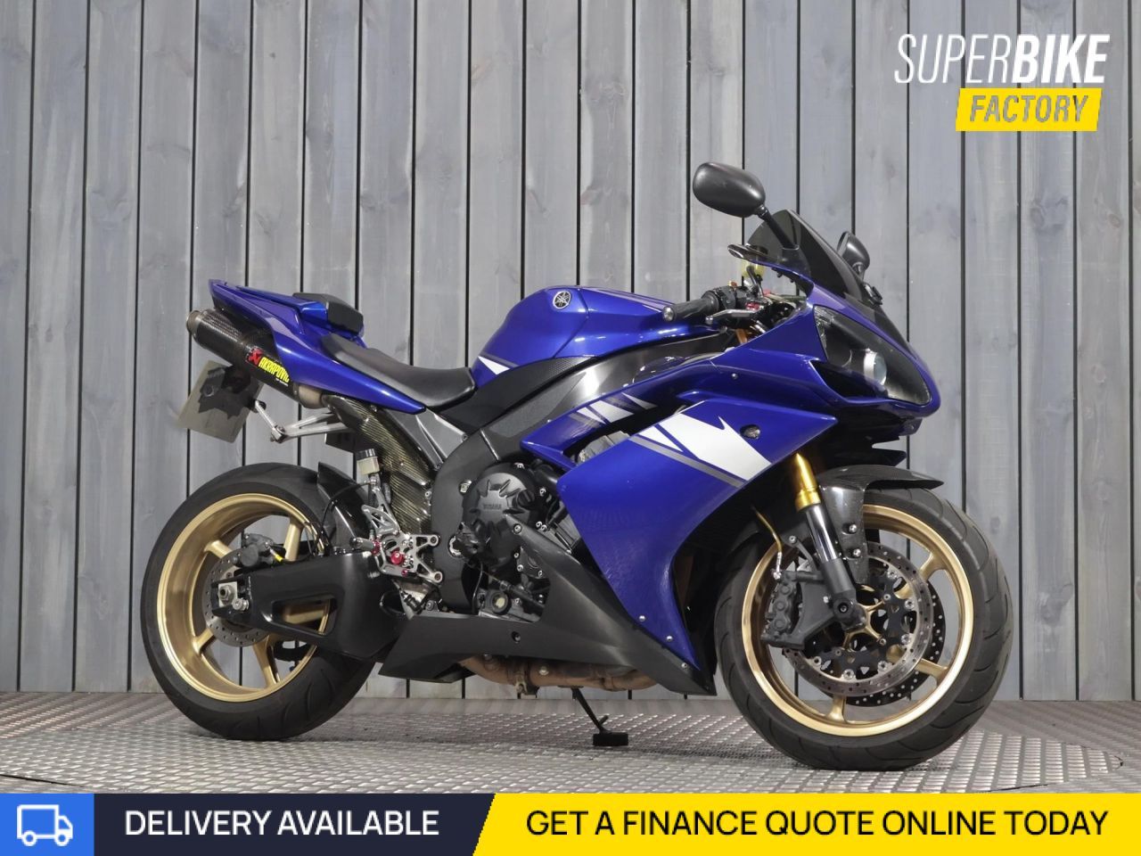 2008 YAMAHA R1 BLUE with 17087 miles - Used Motorbikes Dealer ...