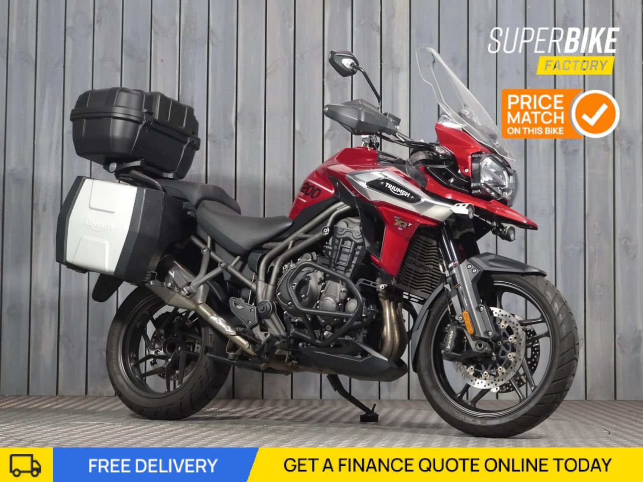2018 TRIUMPH TIGER 1200 PINK with 18916 miles - Used Motorbikes Dealer ...