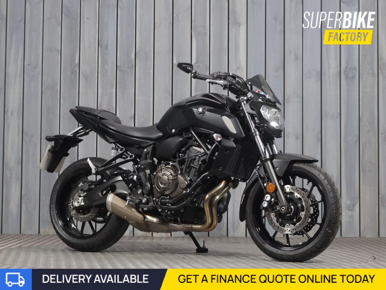 2021 YAMAHA MT-07 BLACK with 3695 miles - Used Motorbikes Dealer ...