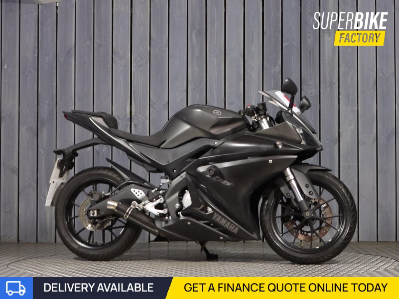 2015 YAMAHA R125 GREY with 2312 miles - Used Motorbikes Dealer ...
