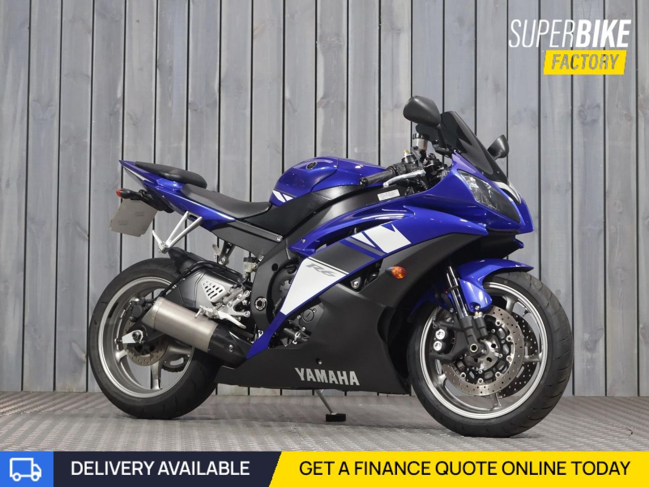 2009 YAMAHA R6 BLUE with 4469 miles - Used Motorbikes Dealer ...