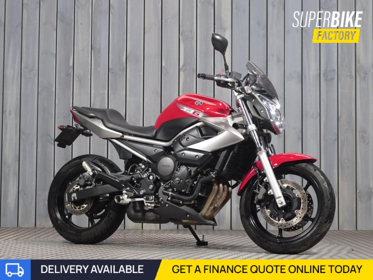 2011 YAMAHA XJ6 RED with 6472 miles - Used Motorbikes Dealer: Cheshire ...