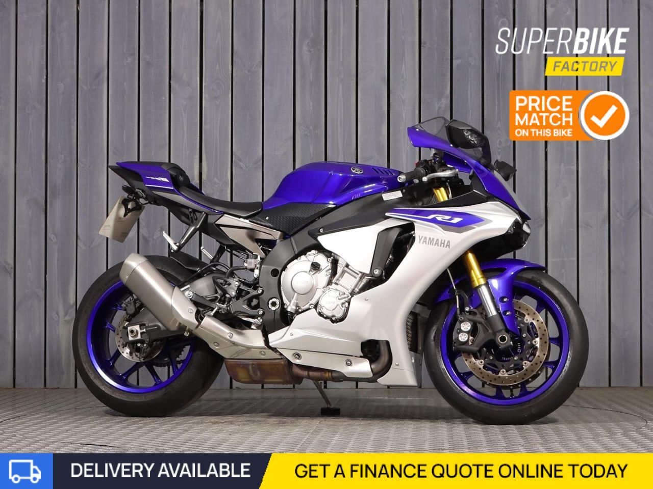 2015 YAMAHA R1 - 1888 miles | Superbike Factory