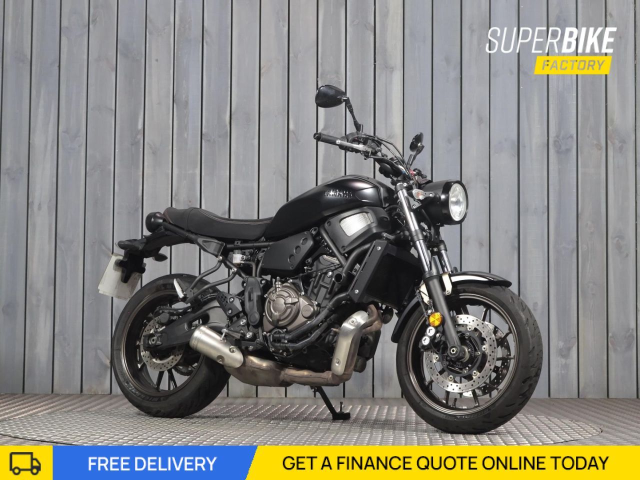 2022 YAMAHA XSR700 BLACK with 4820 miles - Used Motorbikes Dealer ...