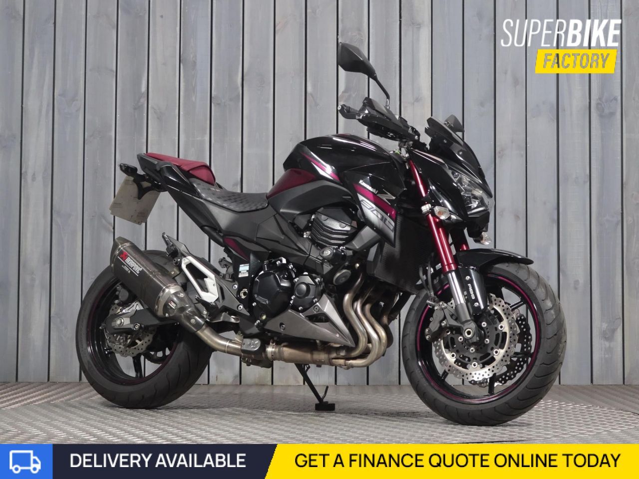 2016 KAWASAKI Z800 RED with 10529 miles - Used Motorbikes Dealer ...