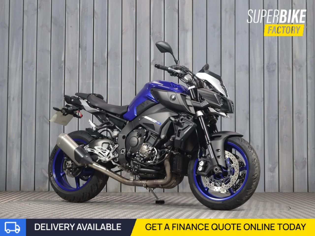 2016 YAMAHA MT-10 BLUE with 5353 miles - Used Motorbikes Dealer ...