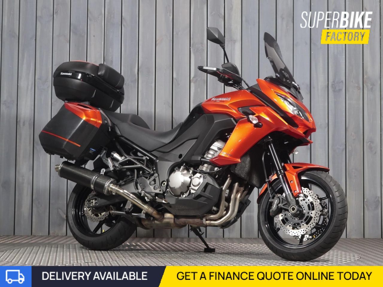 2015 KAWASAKI VERSYS 1000 ORANGE with 24341 miles - Used Motorbikes ...