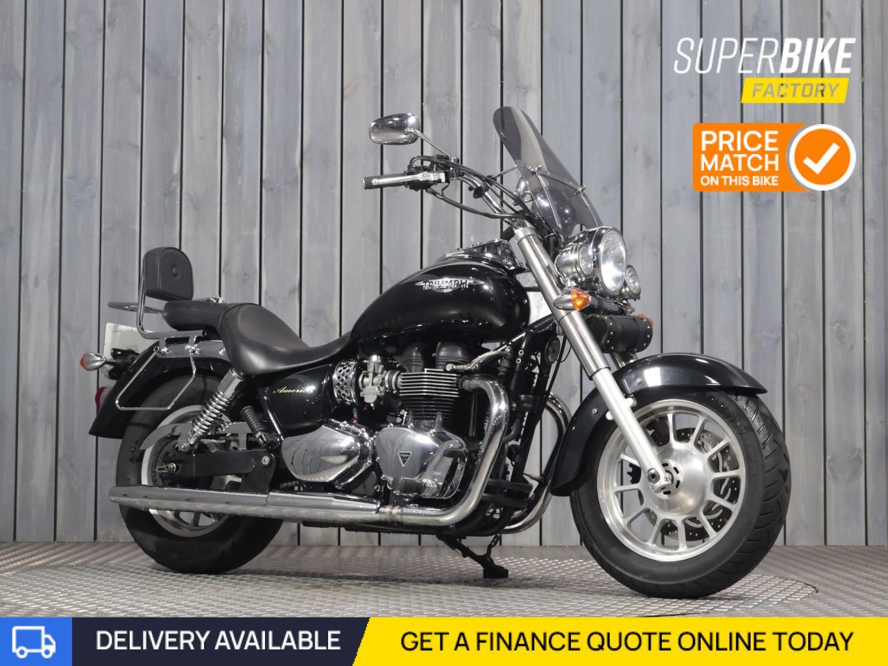 2012 TRIUMPH BONNEVILLE AMERICA 865 - 13449 miles | Superbike Factory