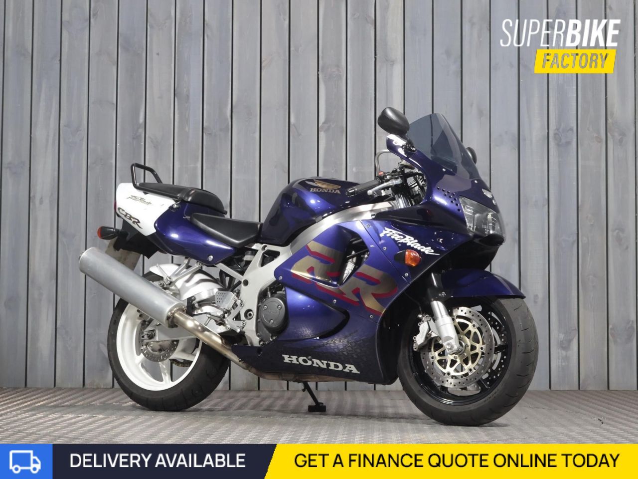 1999 HONDA CBR900RR FIREBLADE BLUE with 23740 miles - Used Motorbikes ...