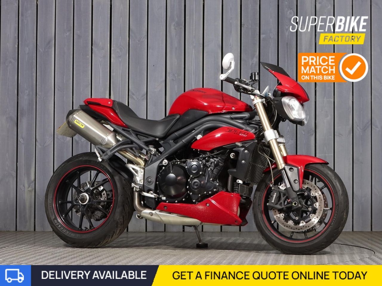 2015 TRIUMPH SPEED TRIPLE 1050 - 9938 miles | Superbike Factory