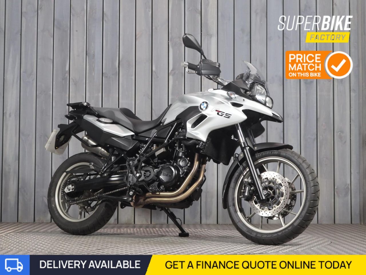 2014 BMW F700GS SILVER with 8872 miles - Used Motorbikes Dealer ...