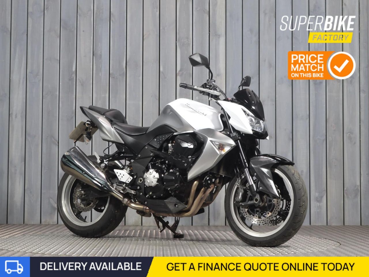 2009 KAWASAKI Z1000 WHITE with 9090 miles - Used Motorbikes Dealer ...