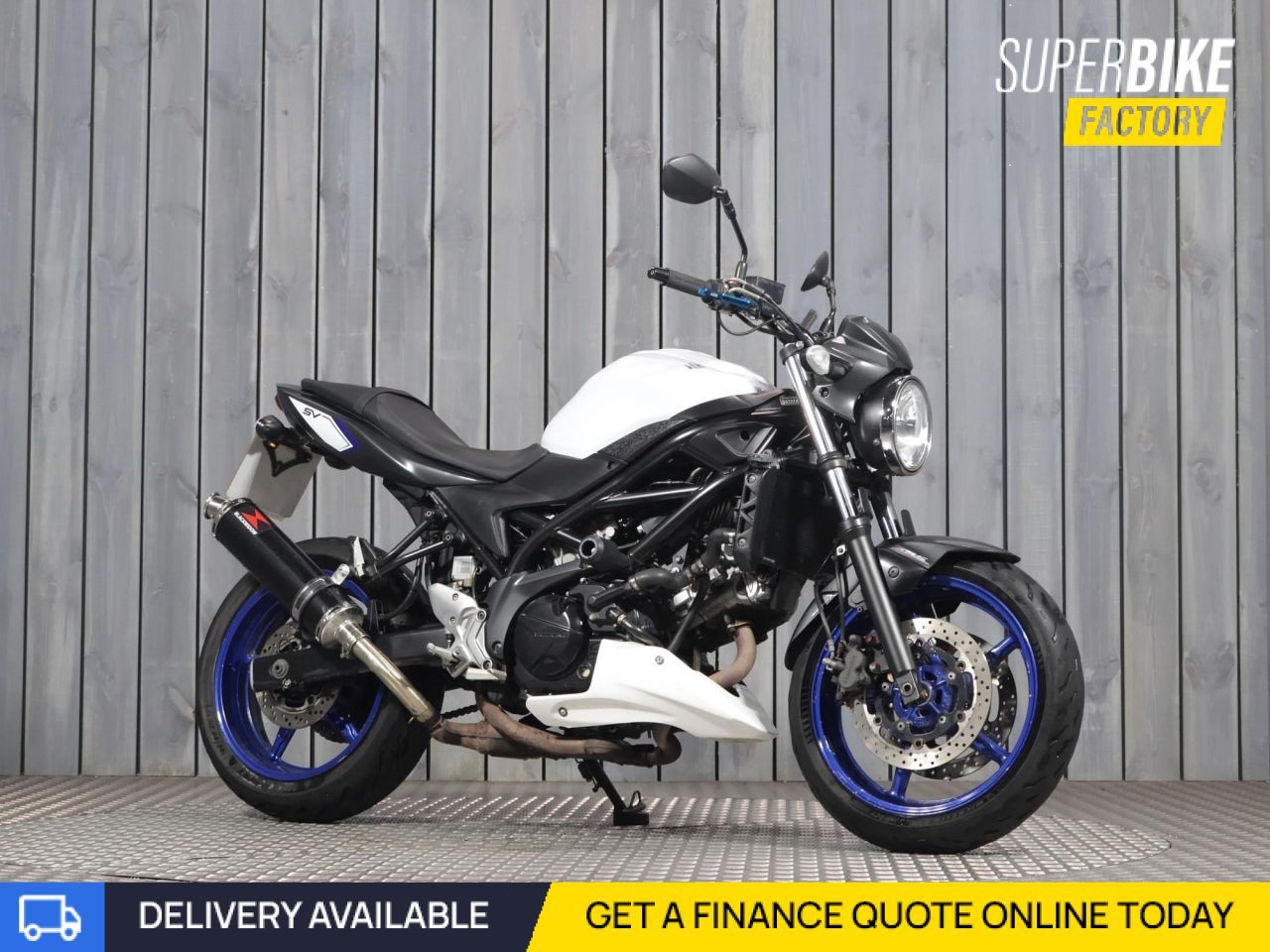 2018 SUZUKI SV650 WHITE with 15761 miles - Used Motorbikes Dealer ...