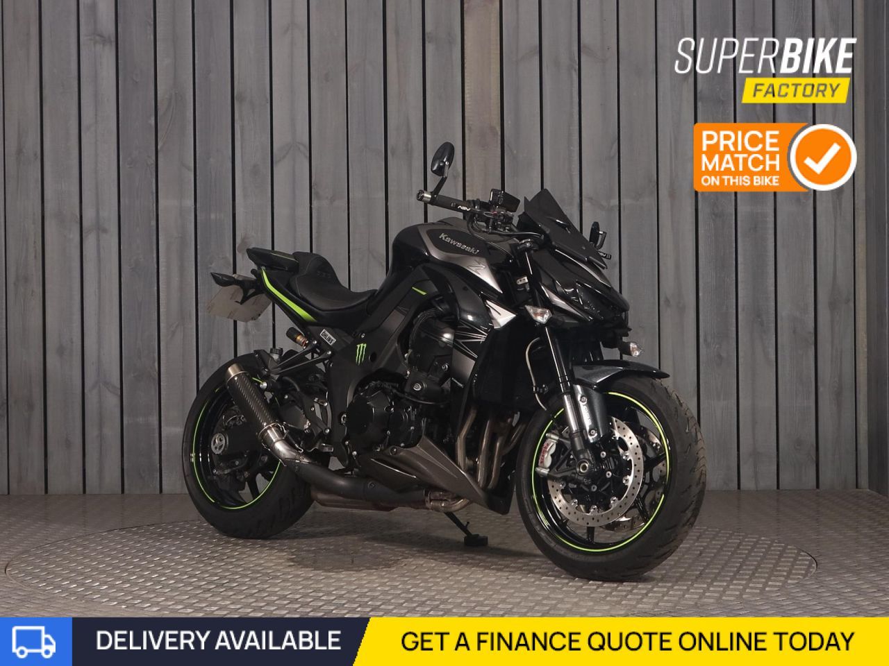 2017 KAWASAKI Z1000R BLACK with 13716 miles - Used Motorbikes Dealer ...