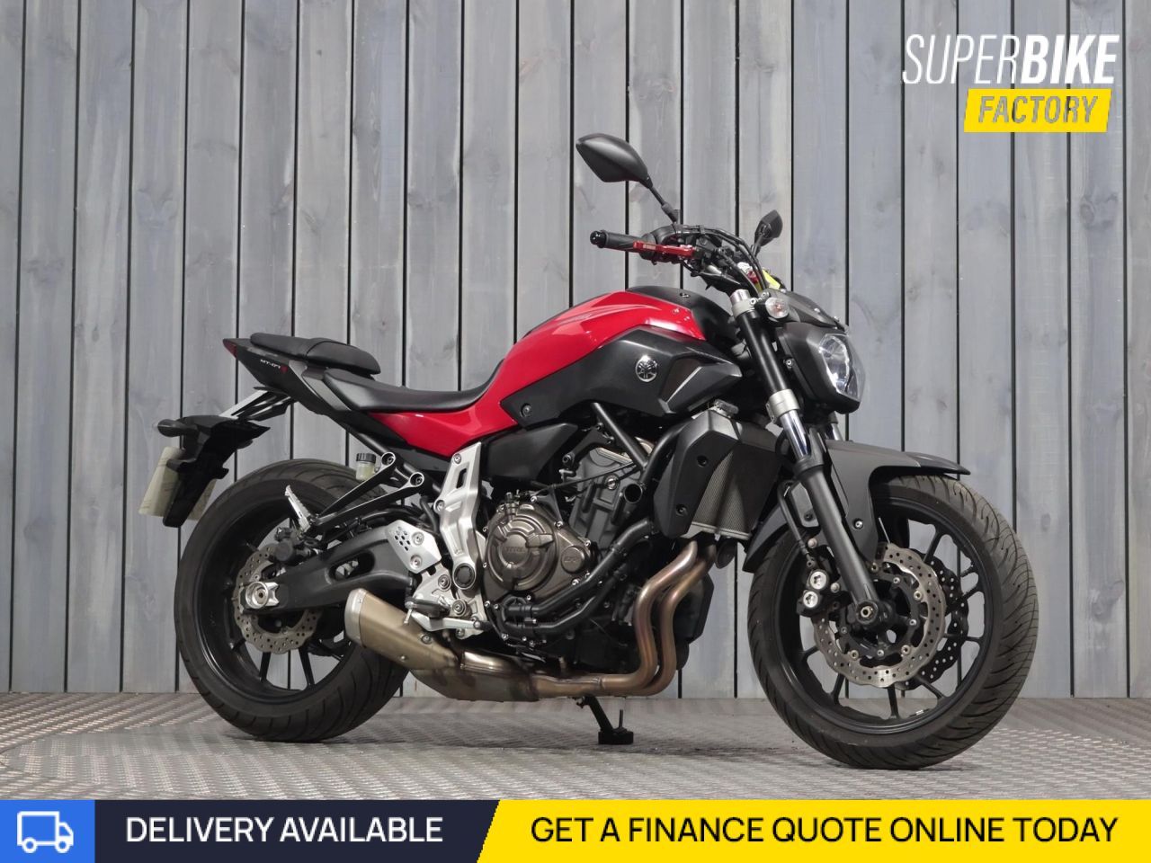 2014 YAMAHA MT-07 - 1583 miles | Superbike Factory