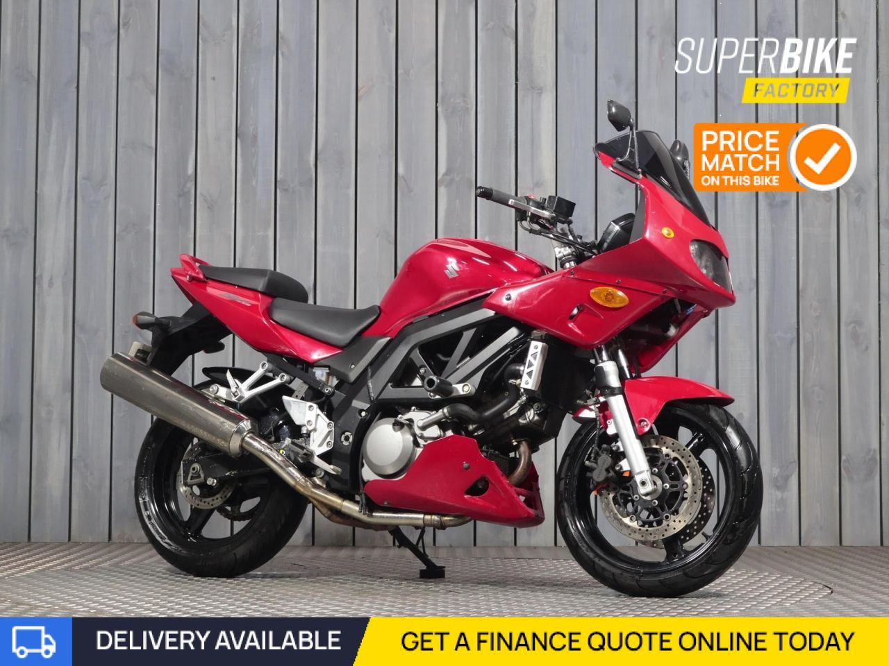 2006 SUZUKI SV650 RED with 26295 miles - Used Motorbikes Dealer ...