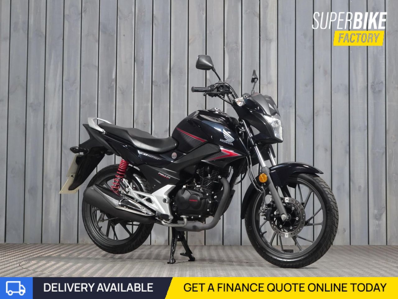 2017 HONDA CB125F BLUE with 5587 miles - Used Motorbikes Dealer ...