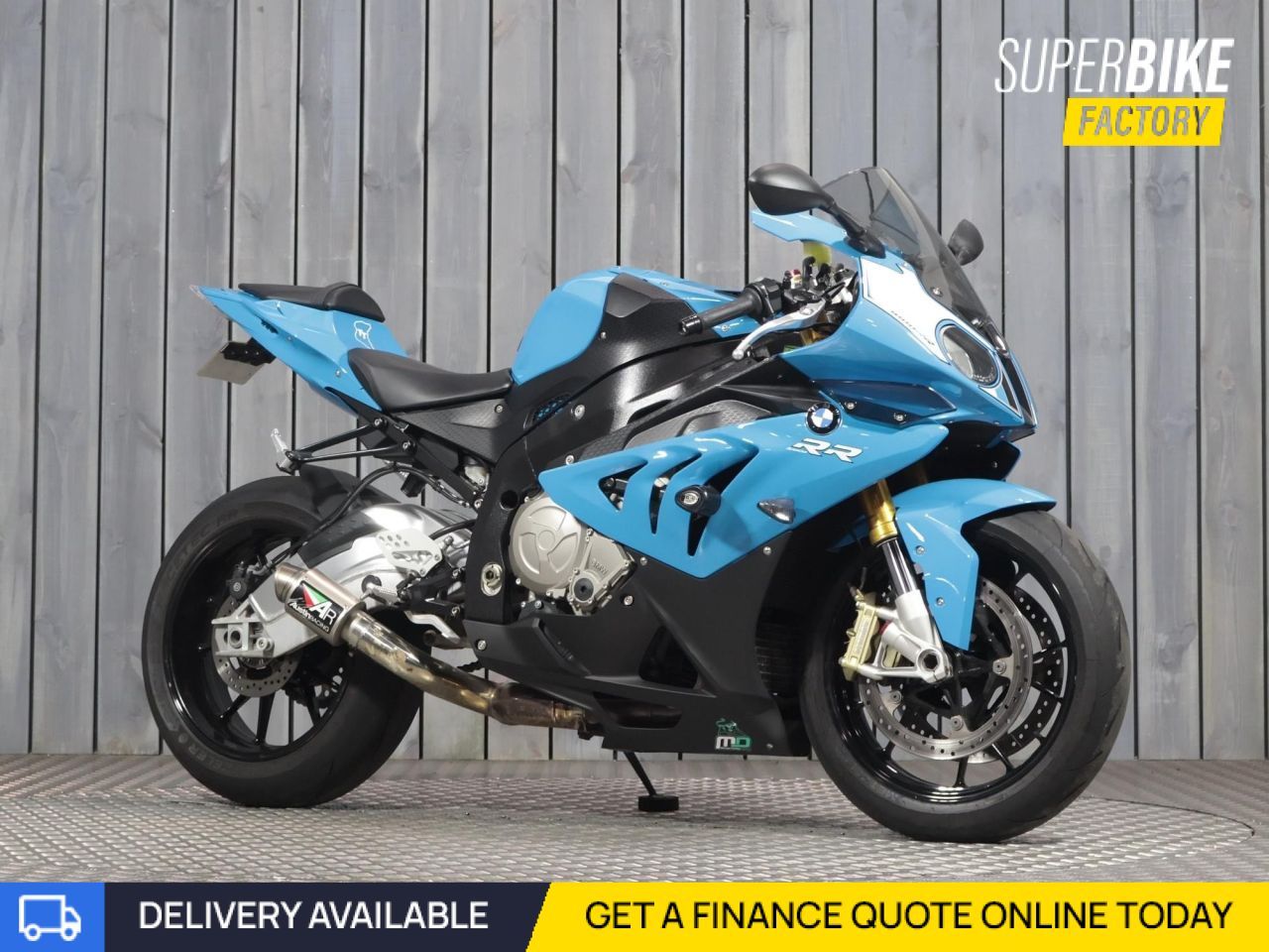 2012 BMW S1000RR BLUE with 11831 miles - Used Motorbikes Dealer ...