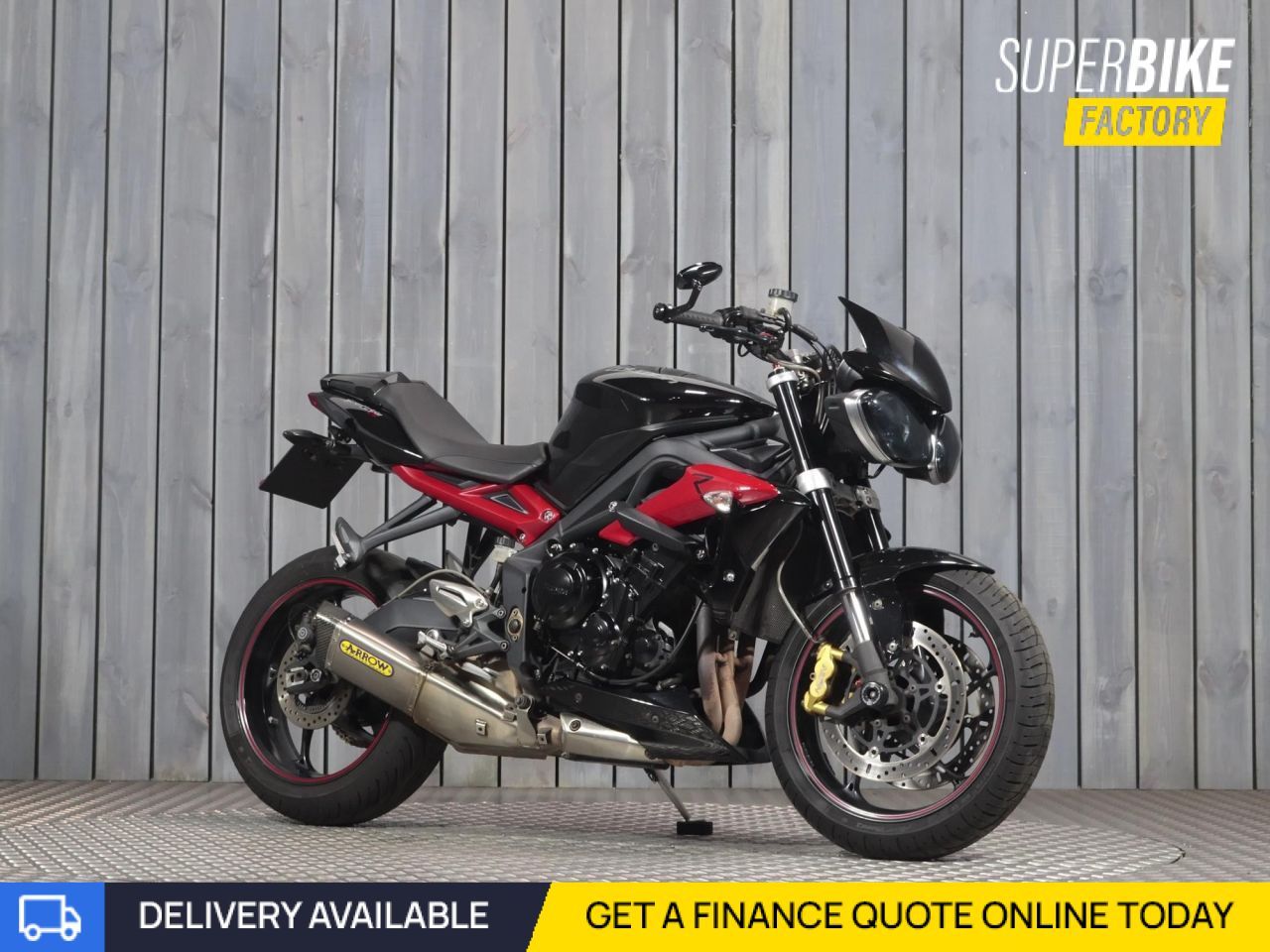 2014 TRIUMPH STREET TRIPLE 675 - 17222 miles | Superbike Factory