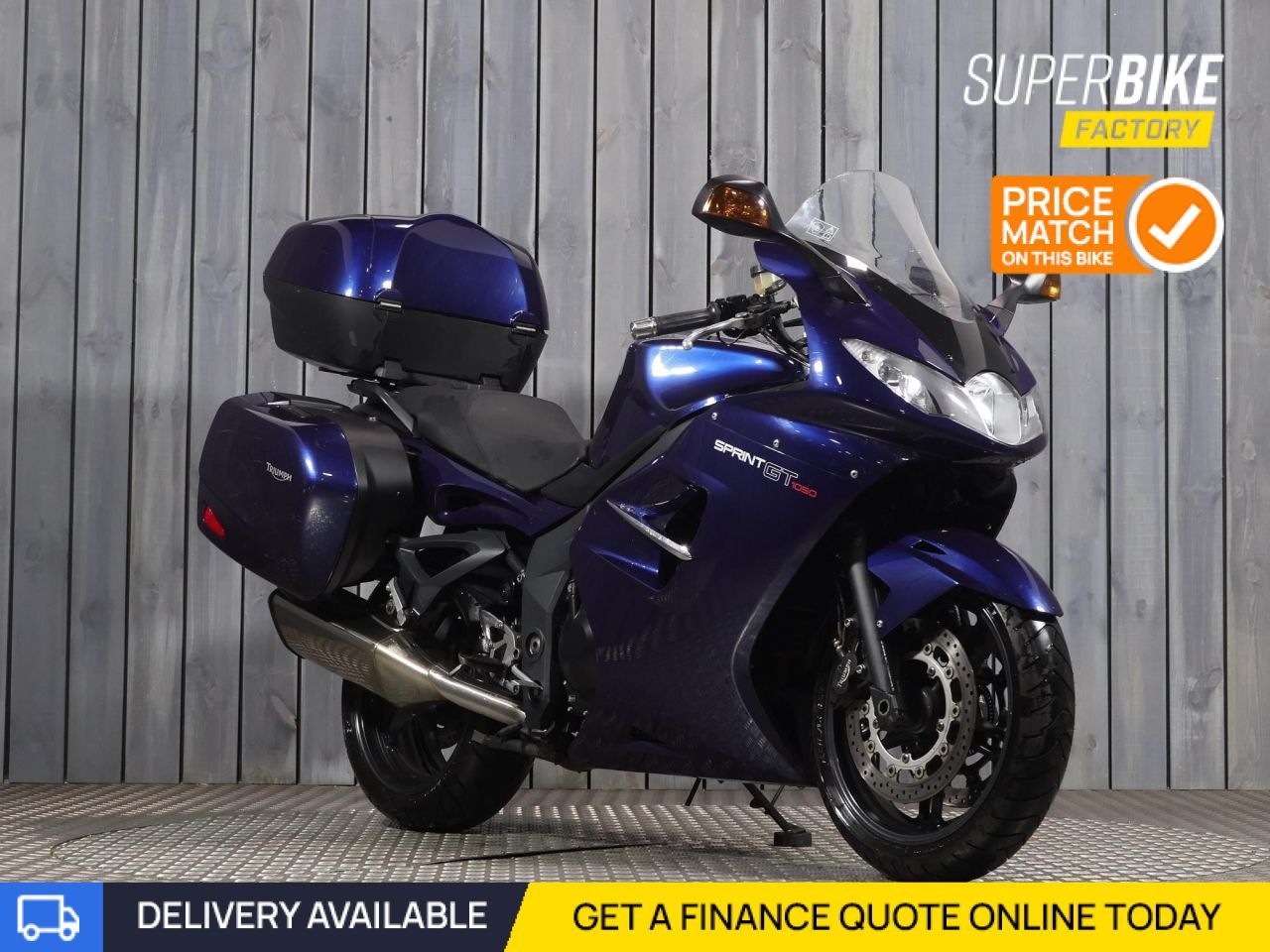 2010 TRIUMPH SPRINT GT 1050 - 28690 miles | Superbike Factory