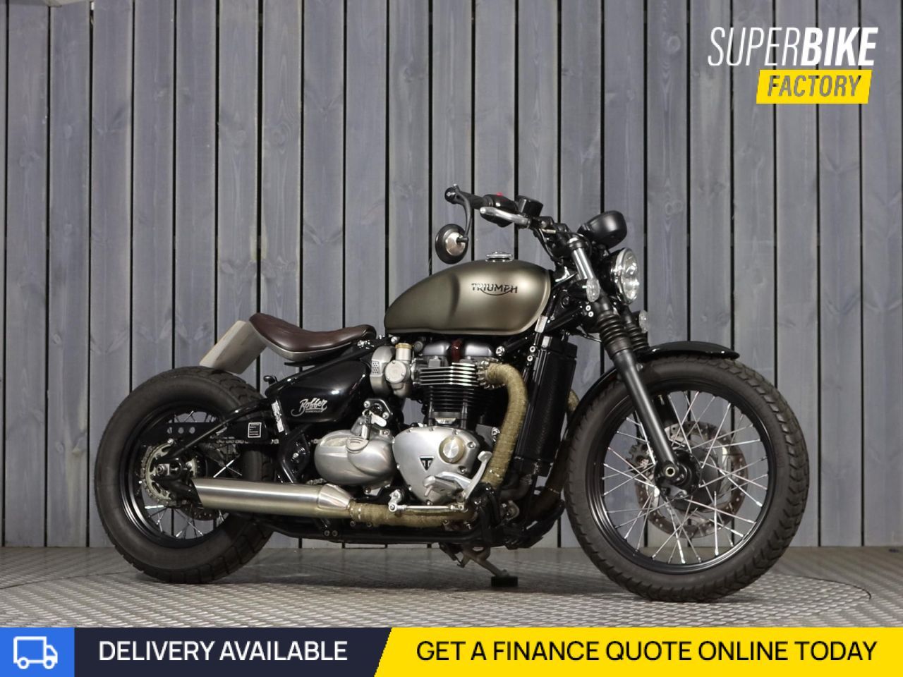 2017 TRIUMPH BOBBER - 2703 miles | Superbike Factory