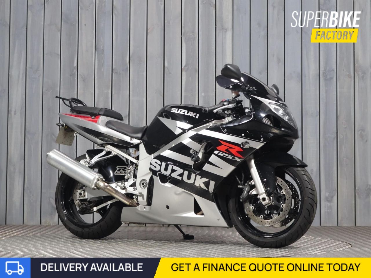 2003 SUZUKI GSXR600 SILVER/BLACK with 17942 miles - Used Motorbikes ...