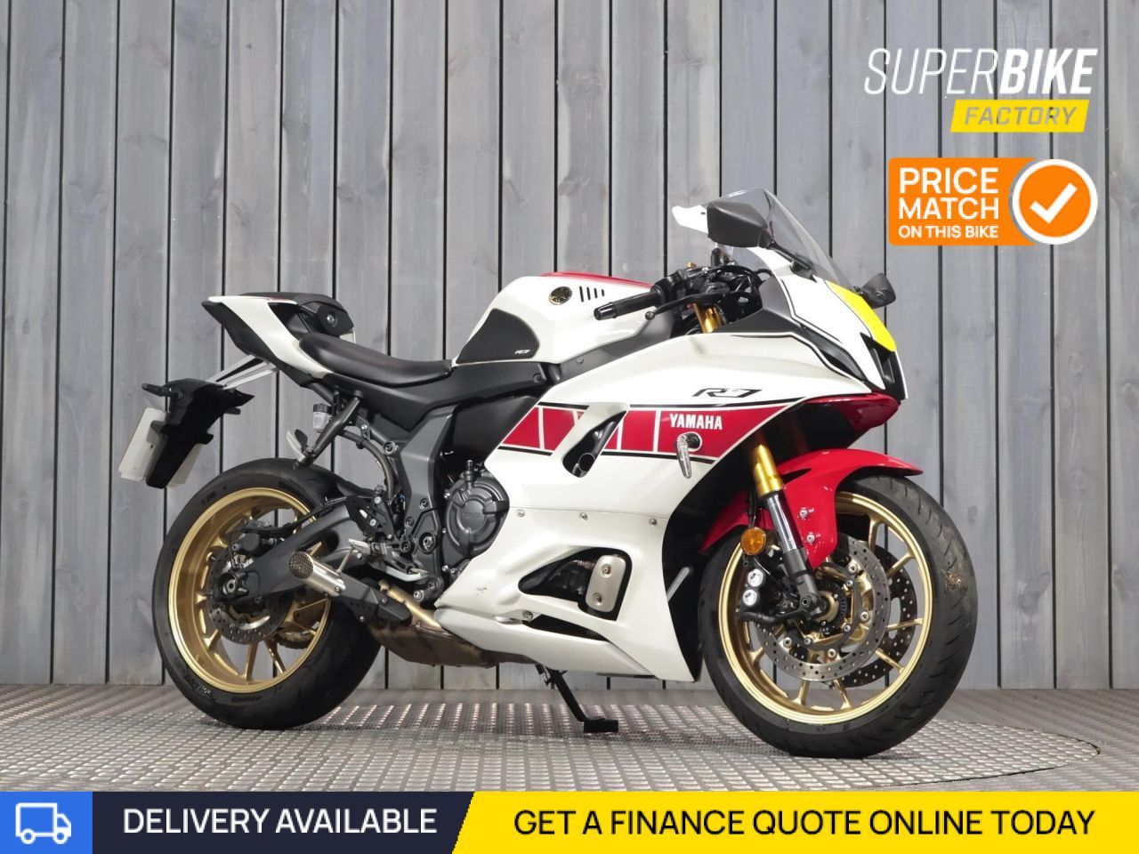 2022 YAMAHA R7 - 2662 miles | Superbike Factory