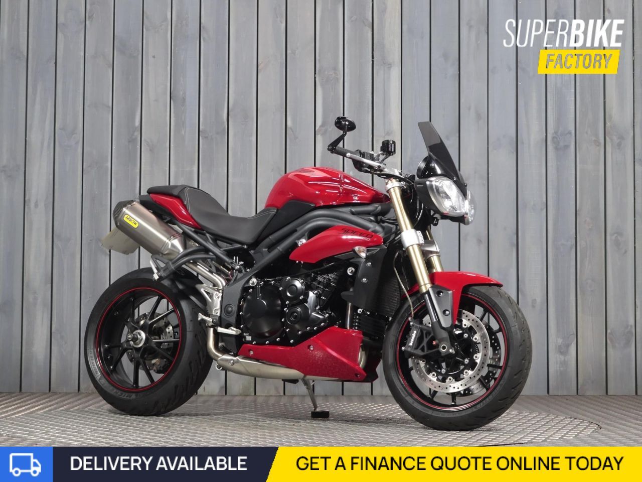 2014 TRIUMPH SPEED TRIPLE 1050 - 2276 miles | Superbike Factory
